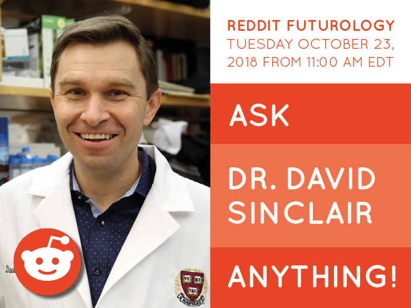 Dr. David Sinclair AMA | Lifespan.io Dr. David Sinclair AMA | Lifespan.io