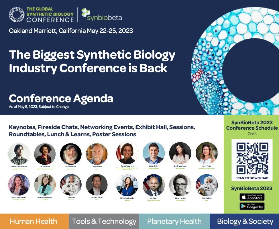 The SynBioBeta Conference is Almost Here | Lifespan.io